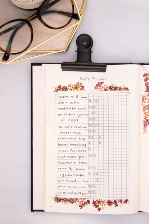 February Journal Pages | Cherish By Design