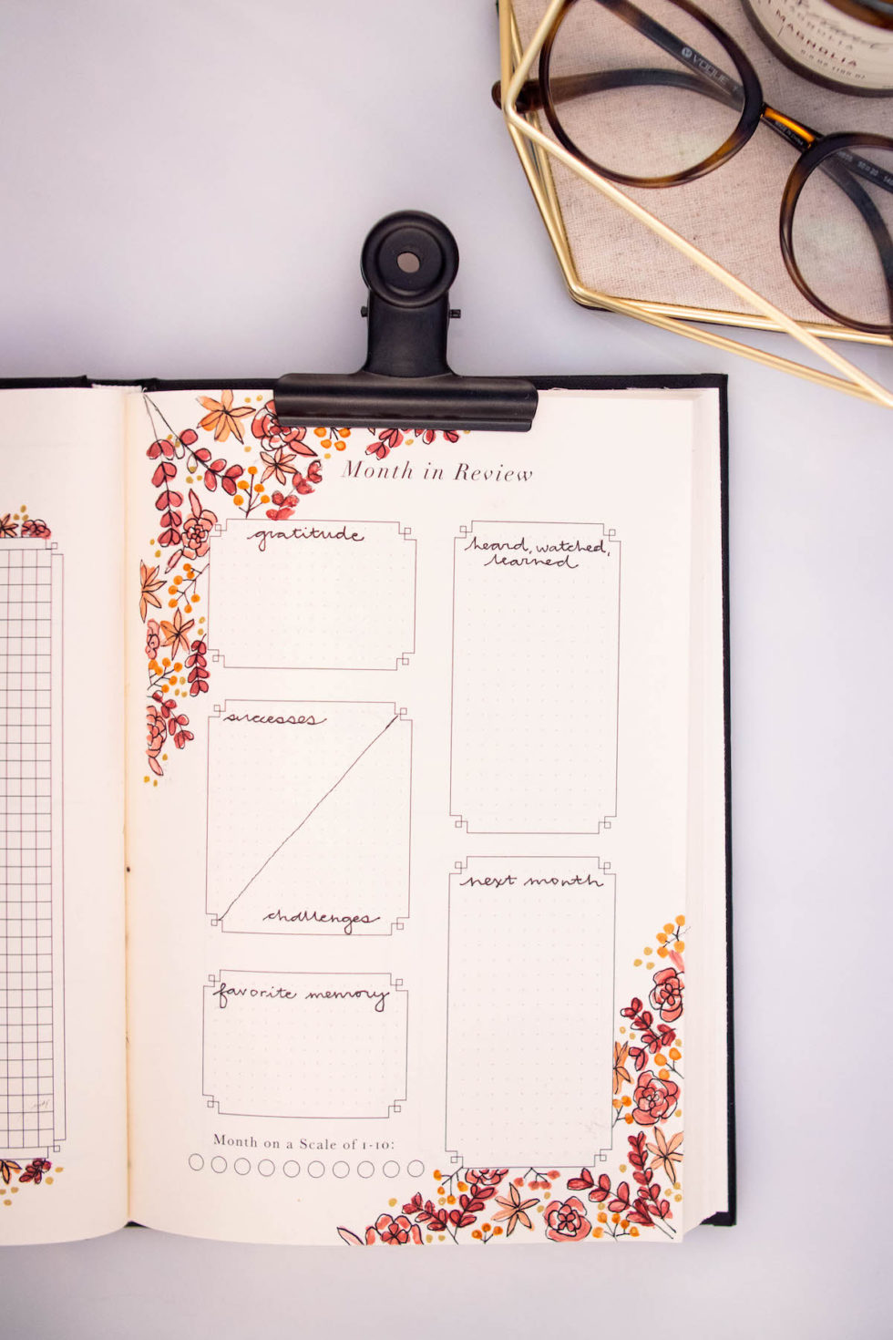 February Journal Pages | Cherish By Design