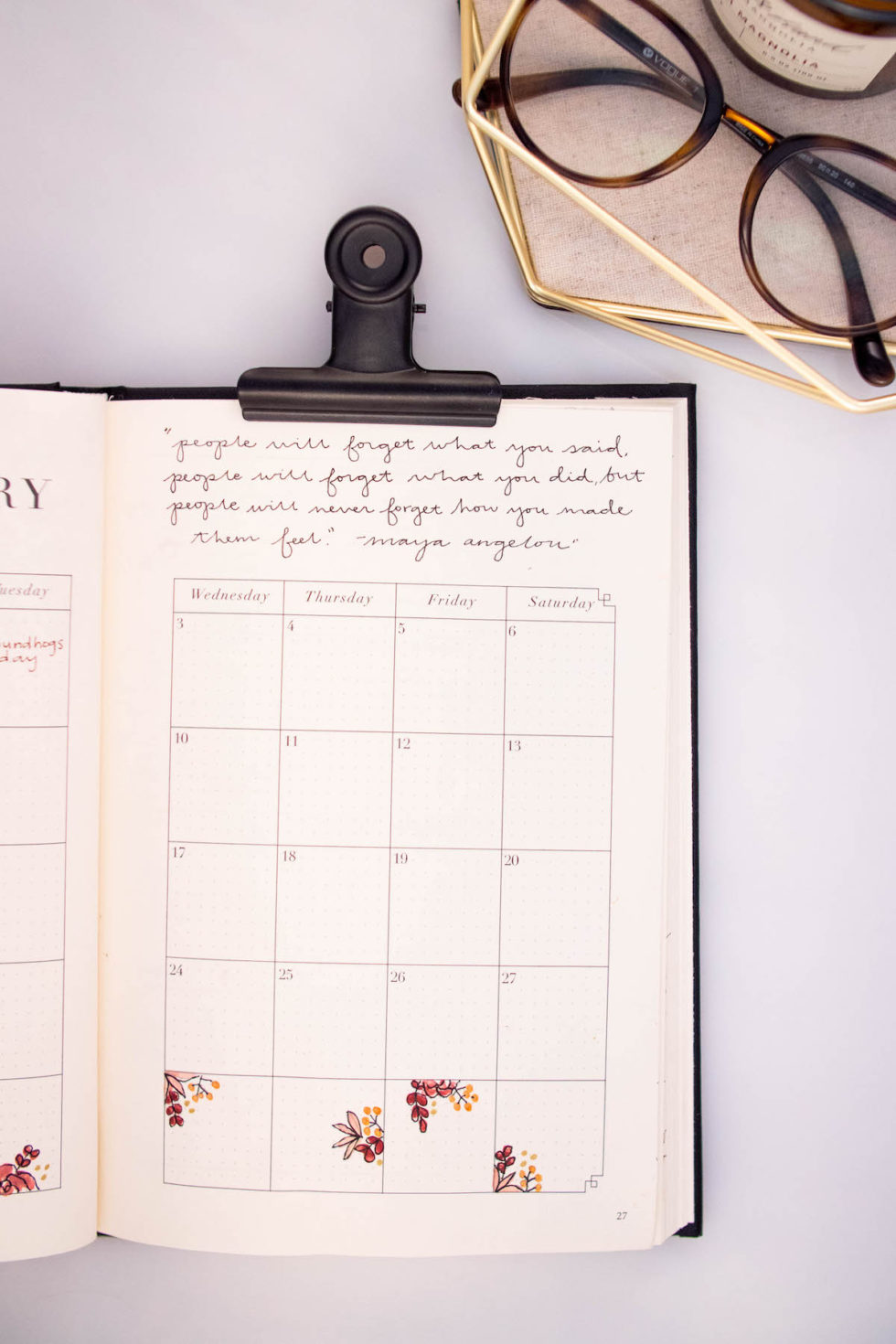 February Journal Pages | Cherish By Design