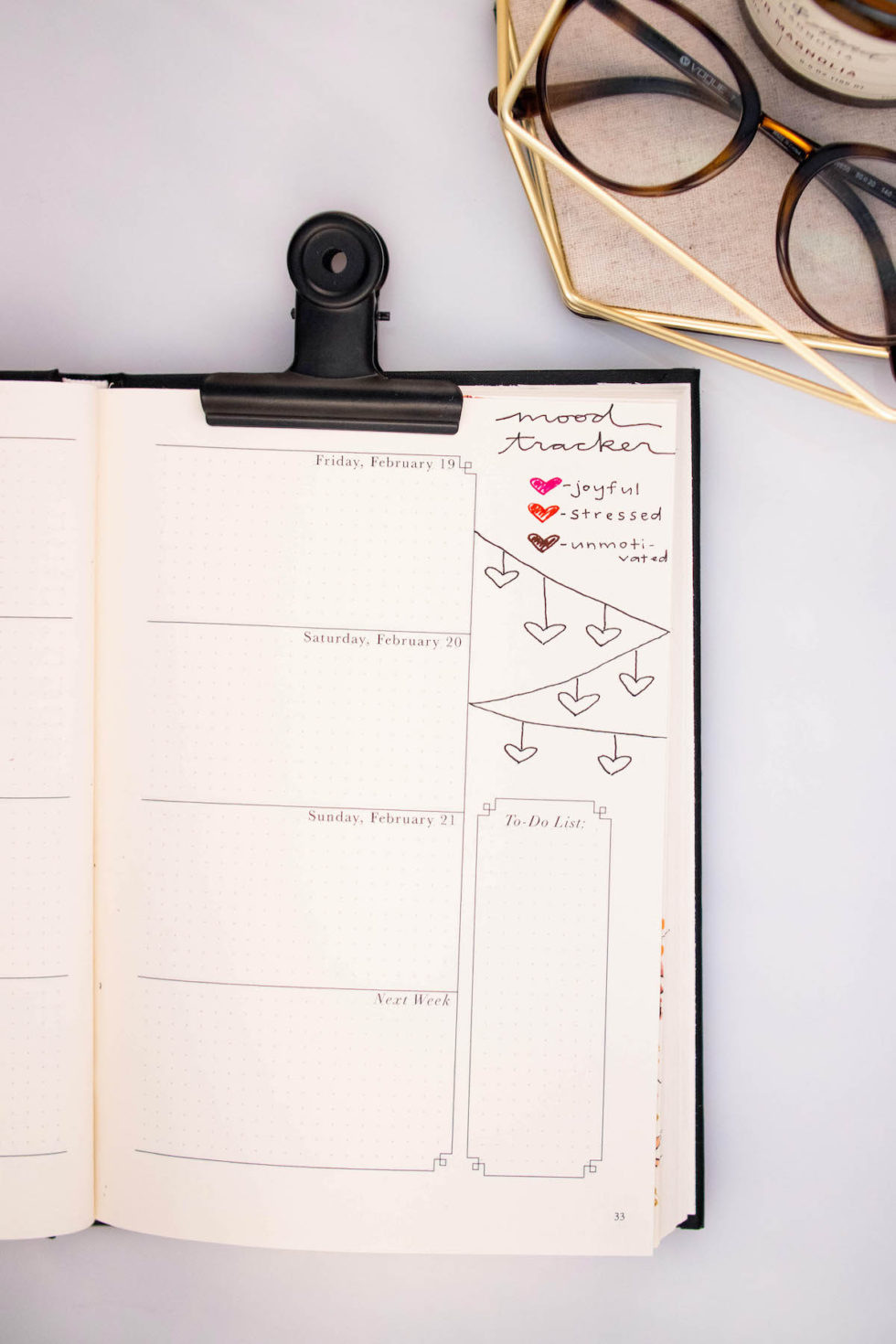 February Journal Pages | Cherish By Design