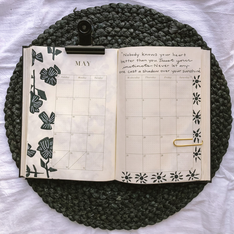 May Journal Pages | Cherish By Design